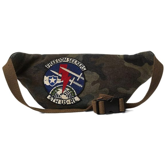 Polo Ralph Lauren | Bags | Polo Ralph Lauren Tigerpatch Canvas Waist Pack Camo | Poshmark
